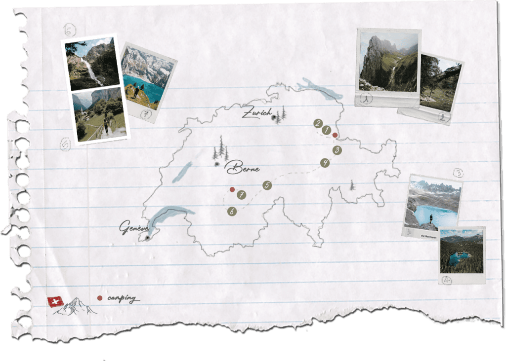 ROADTRIP EN SUISSE - TRAVEL GUIDE | Randonnée à faire en Suisse